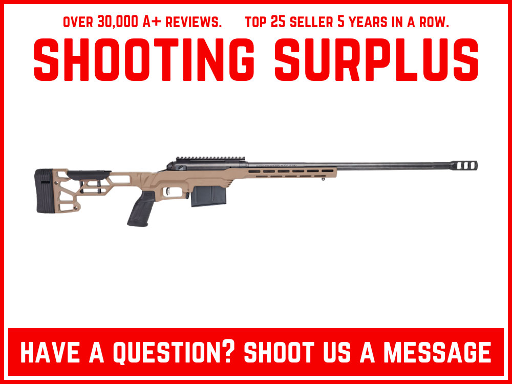 Savage 110 Precision 308 Win 20in 10rd FDE MDT LSS XL Chassis LH - Bolt ...