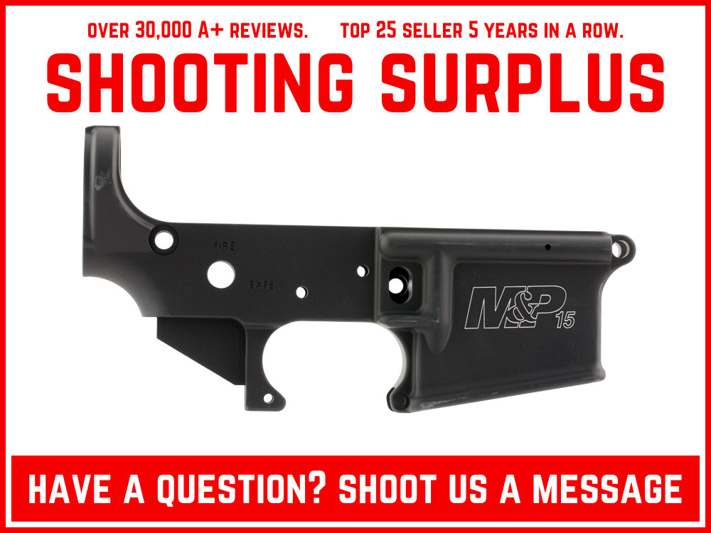 Smith & Wesson M&P15 223 Remington Stripped Lower Receiver 7075-T6 ...