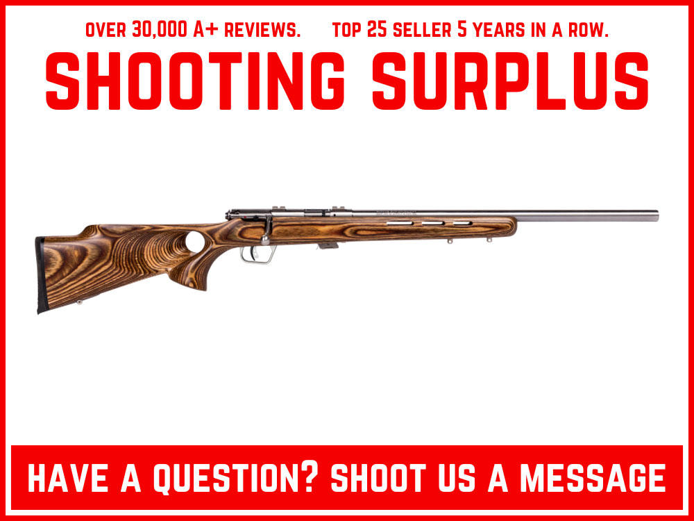 Savage Mark II BTVS 22 LR 21in 5rd Natural Brown Wood Laminate - Bolt ...