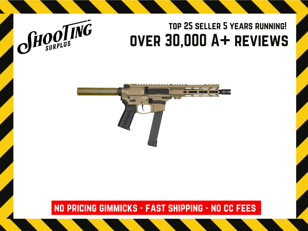 CMMG Pistol Banshee MKGS 9mm 8 Inch 33 Rounds Bi-tone Finish - Semi ...