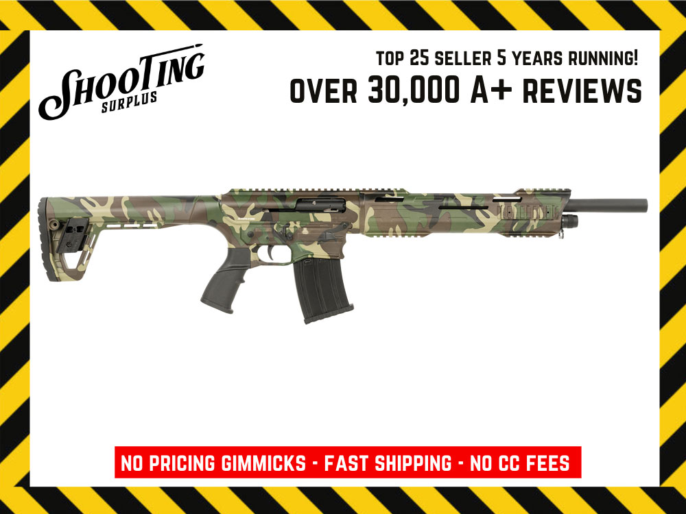 Tokarev USA 21000167 TAR M81 Full Size Frame 12 Gauge Semi-Auto 3" 5+1 ...