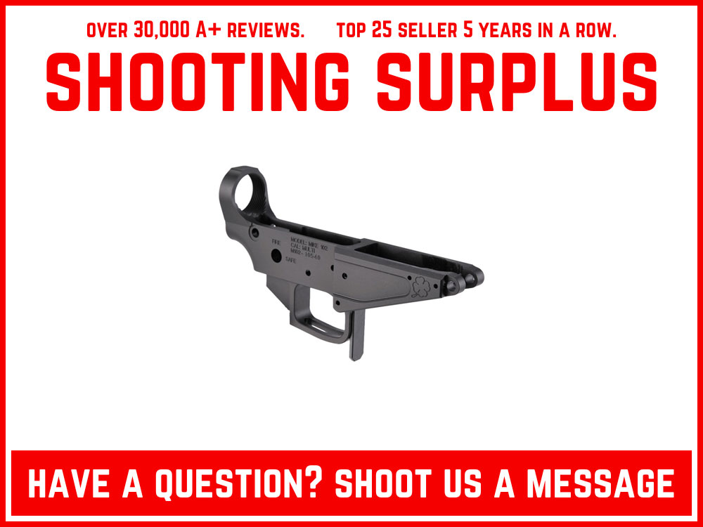 MIKE-102 STRIPPED LOWER RECEIVER 5.56MM - Rifle Lowers at GunBroker.com ...