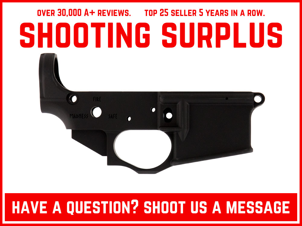 Spikes STLS031 Viking Stripped Lower Receiver Multi-Caliber 7075-T6 ...