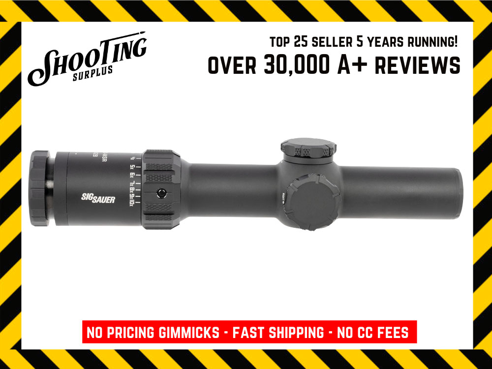 Sig Sauer Tango-MSR 1-10x28mm Rifle Scope 34mm Tube Illuminated MSR ...
