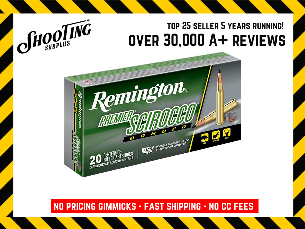 Remington Premier Scirocco 243 Winchester Swift Bonded 95 Grain ...