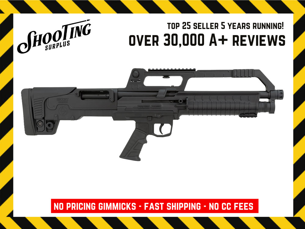 Escort BullTac Bullpup, 12GA, 18.5in. Barrel, 5rd - Black (HEBA12180001 ...