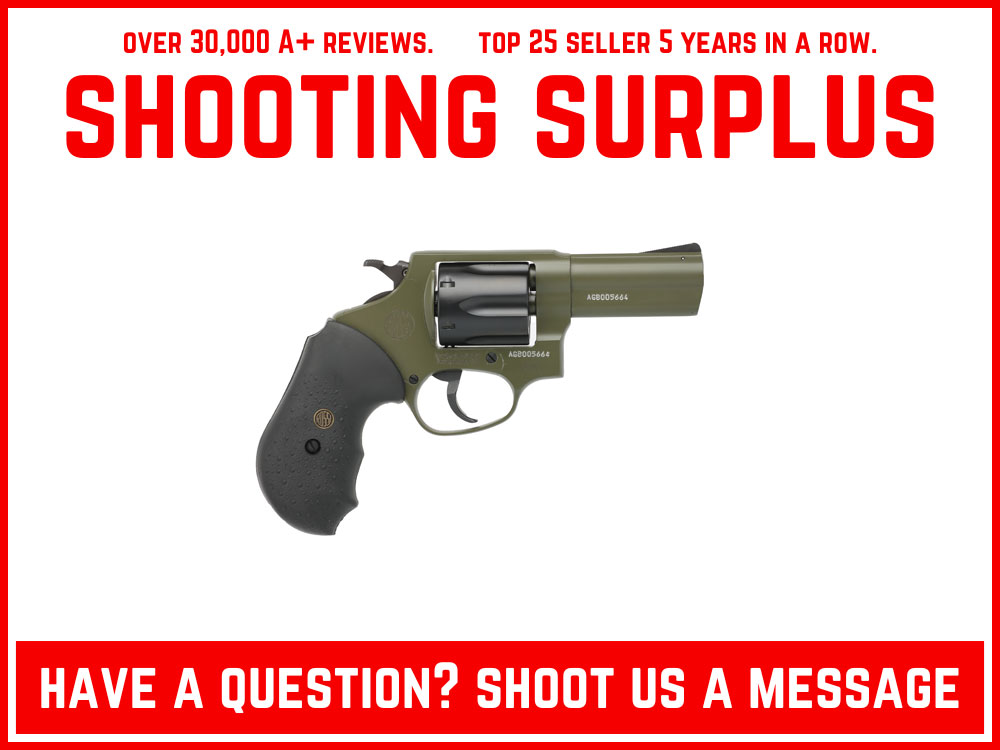 Rossi RP63 357 Magnum Revolver, 3" Barrel, 6-Round, Green-725327635666 ...