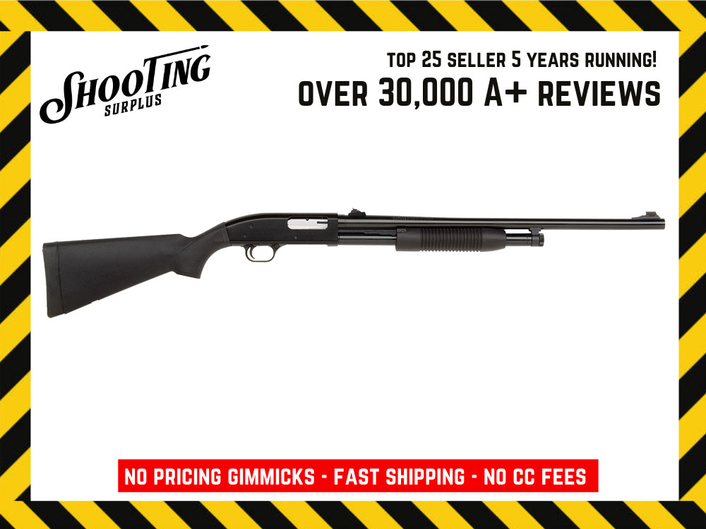 Maverick Arms 31017 88 Slug 12 Gauge with 24" Cylinder Bore Barrel, 3 ...