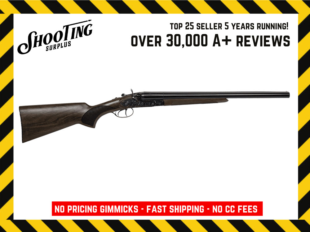 CZ-USA 06130 Hammer Coach 12 Gauge 2rd 3" 20" Black Chrome Barrel Color ...