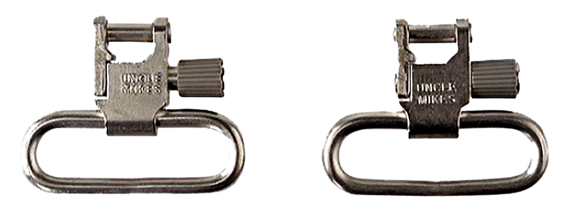 Uncle Mike's 14622 Super Swivel Quick Detach 115 RUG Nickel 1" Loop for ...