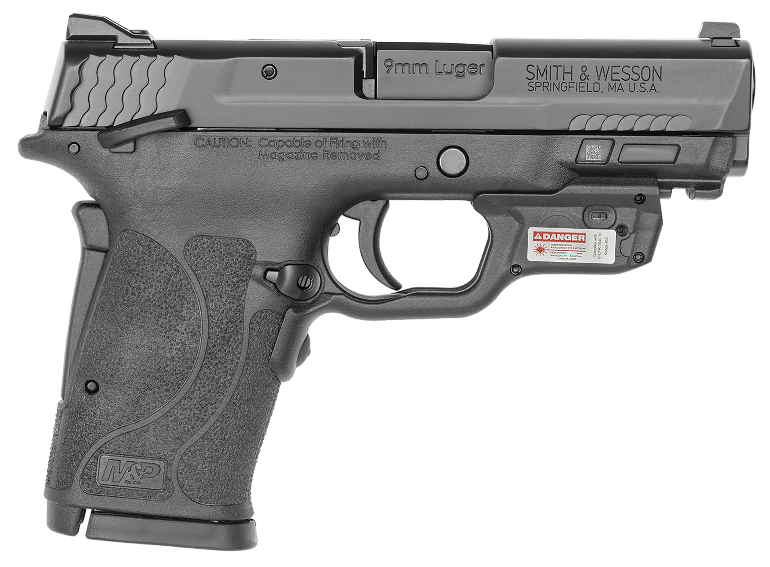 Smith & Wesson 12438 M&P Shield EZ M2.0 9mm Luger 8+1 3.67" Barrel ...