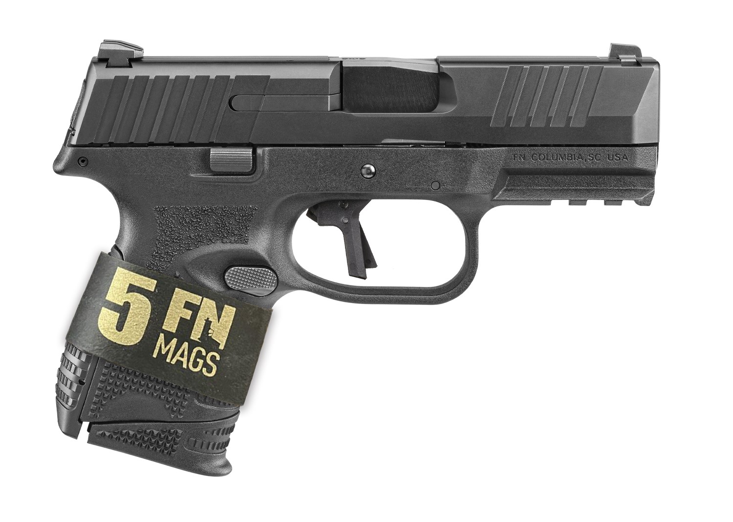 FN 509 Compact - Semi Auto Pistols at GunBroker.com : 1083900040