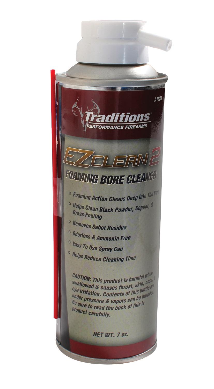 Traditions EZ Clean 2 Foaming Bore Cleaner 7 oz. Spray Can - Black ...