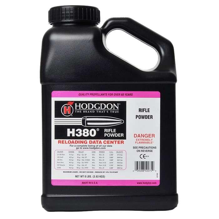 Hodgdon H380 Spherical Rifle Powder 8 lbs - Other Reloading Supplies at ...