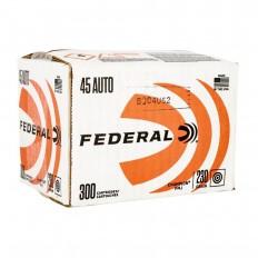 Federal Champion Handgun Ammunition .45 Auto 230gr FMJ 890 fps 300-ct ...