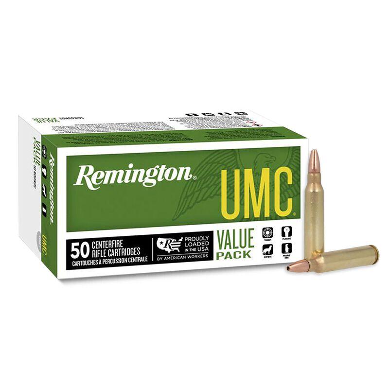 Remington UMC Rifle Ammunition .223 Rem 55 gr FMJ 3240 fps 50-ct ...