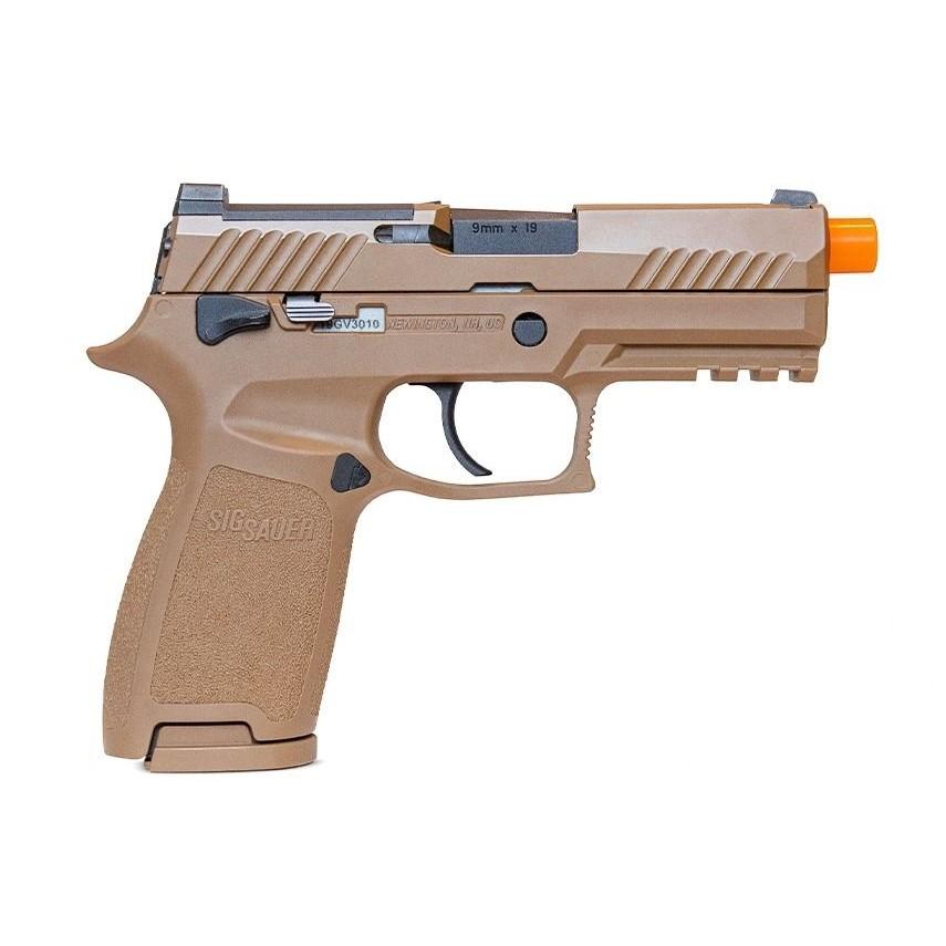 Sig Sauer Proforce M18 Airsoft Handgun 6mm Green Gas Coyote Tan - Less ...