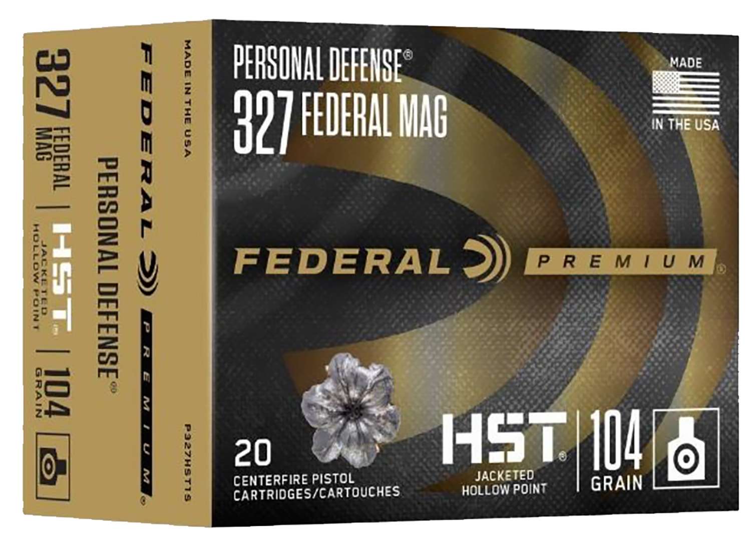 FED PERSONAL DEFENSE 327FED HST JHP 20-10 - Rifle Ammo at GunBroker.com ...