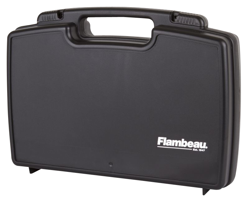 Flambeau 6455SC Safe Shot Pistol Pack Case Black Polymer Holds 2 ...