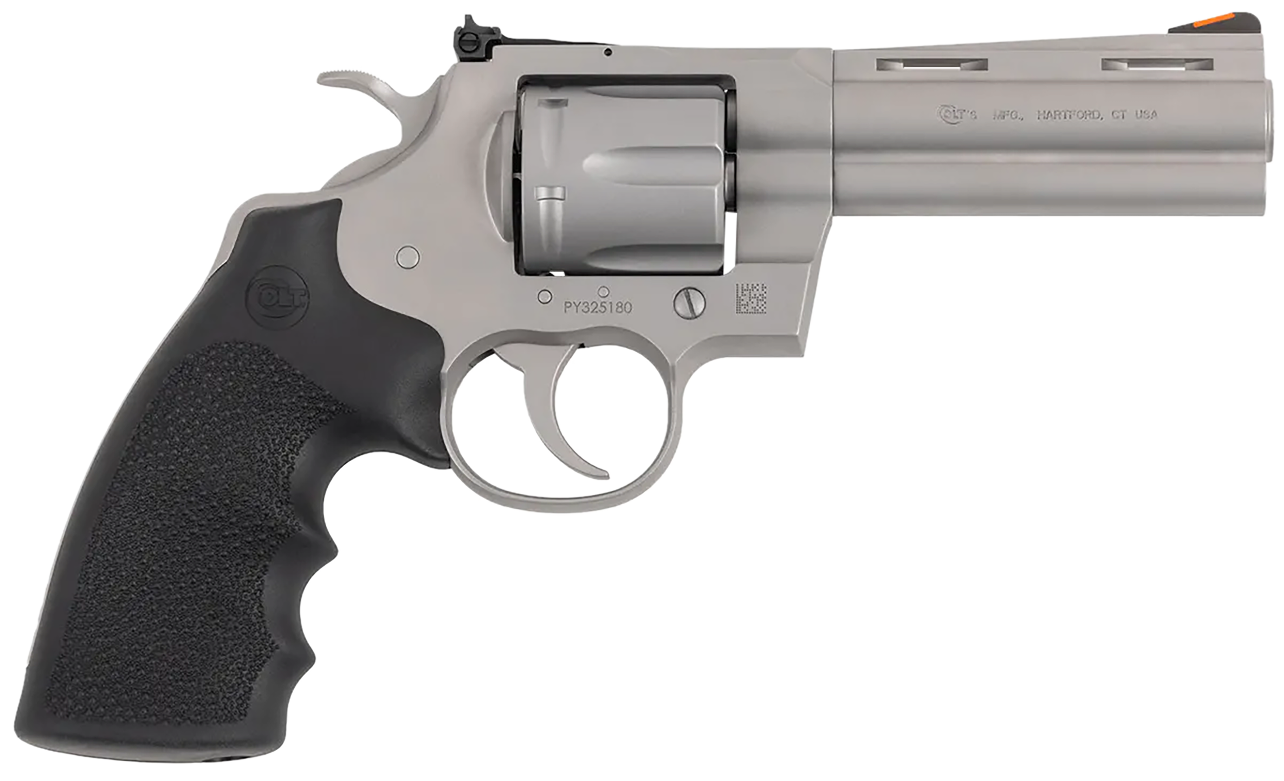 Colt Mfg PYTHONSM4RTS Python 357 Mag-38 Special 6 Shot, 4.25" Matte Sta... - Revolvers at ...