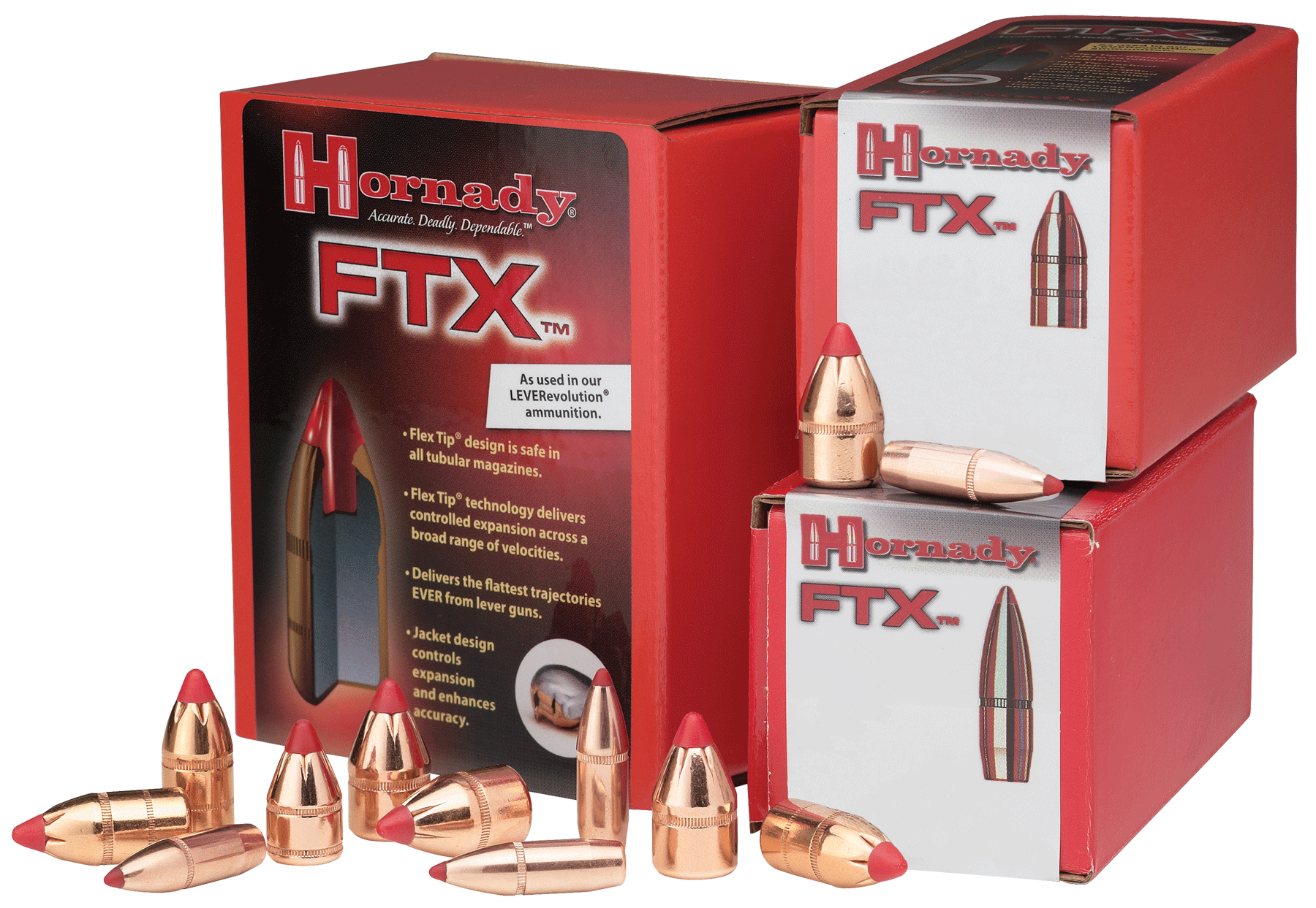 Hornady 45015 ftx 45 cal .458 325 gr flex tip expanding 50 per box- 15 ...