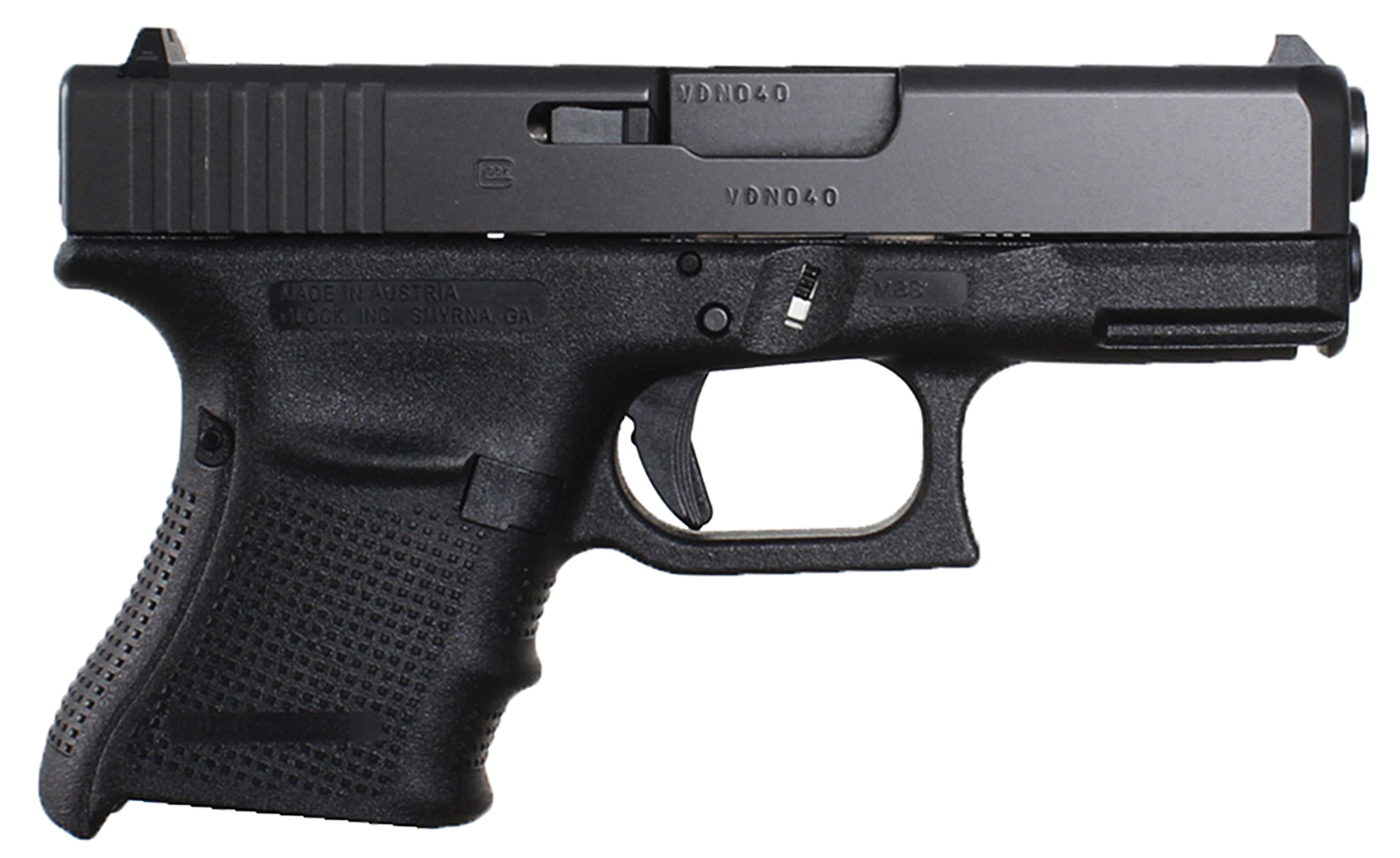 Glock pg3050201 g30 gen4 subcompact 45 acp 3.78" barrel 10+1, black fra ...