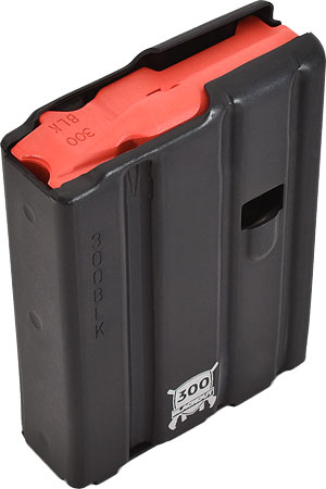 10rd black w-laser logo ar15d&h tactical magazine 300blk - AR Magazines ...