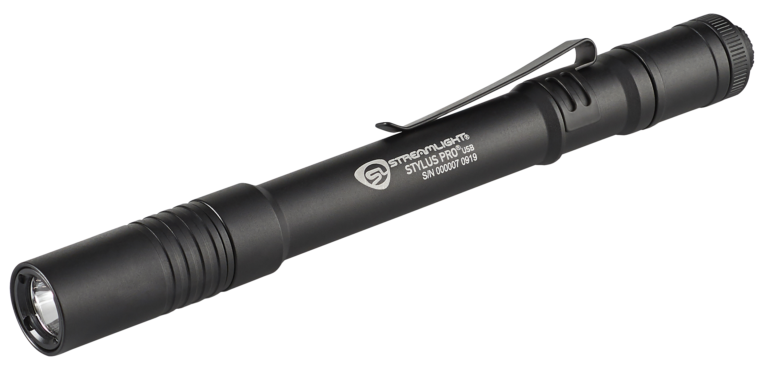 Streamlight 66133 stylus pro usb penlight black anodized 90-350 lumens ...