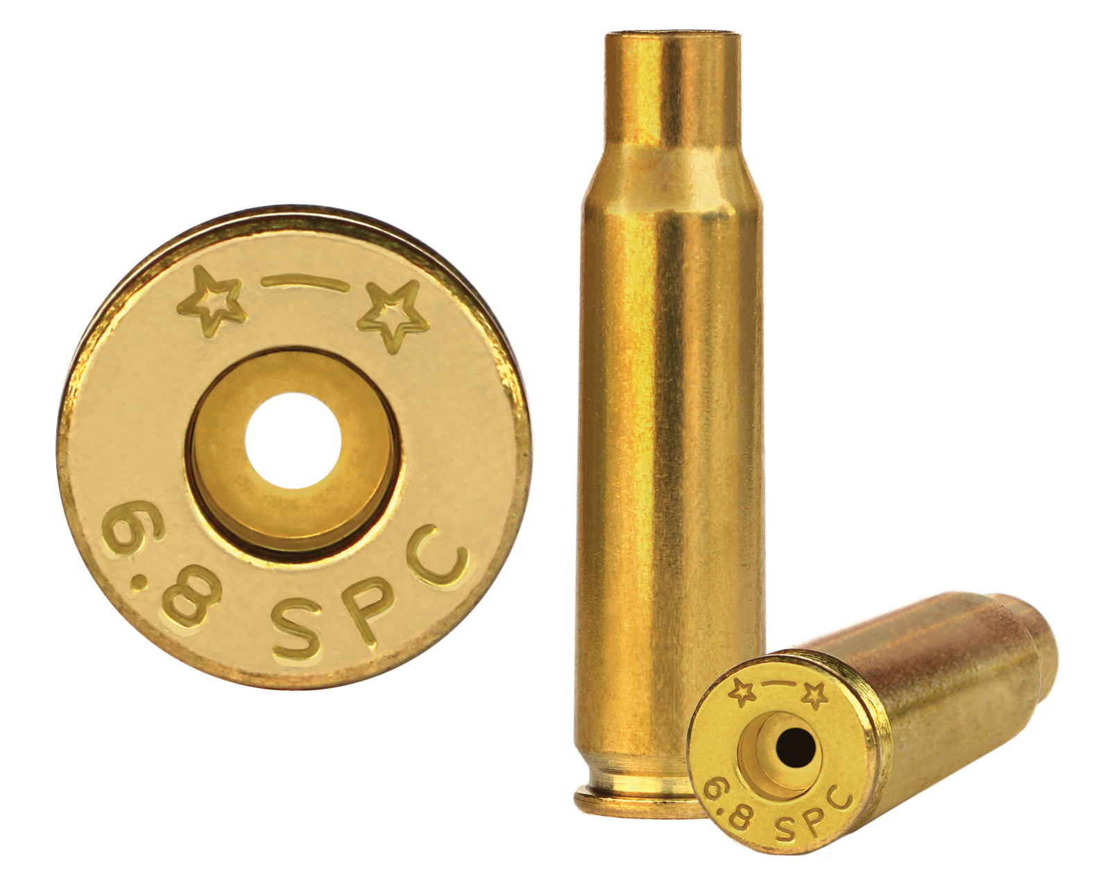 Starline brass 68spceup50 unprimed cases 6.8mm rem spc rifle 50 p ...