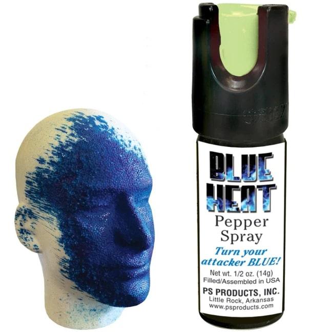 Personal security products eliminator blue heat pepper spray 1-2 oz ...
