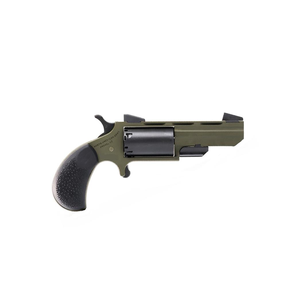 Naa green huntsman handgun .22 wmr 5rd capacity 2" barrel od green ...