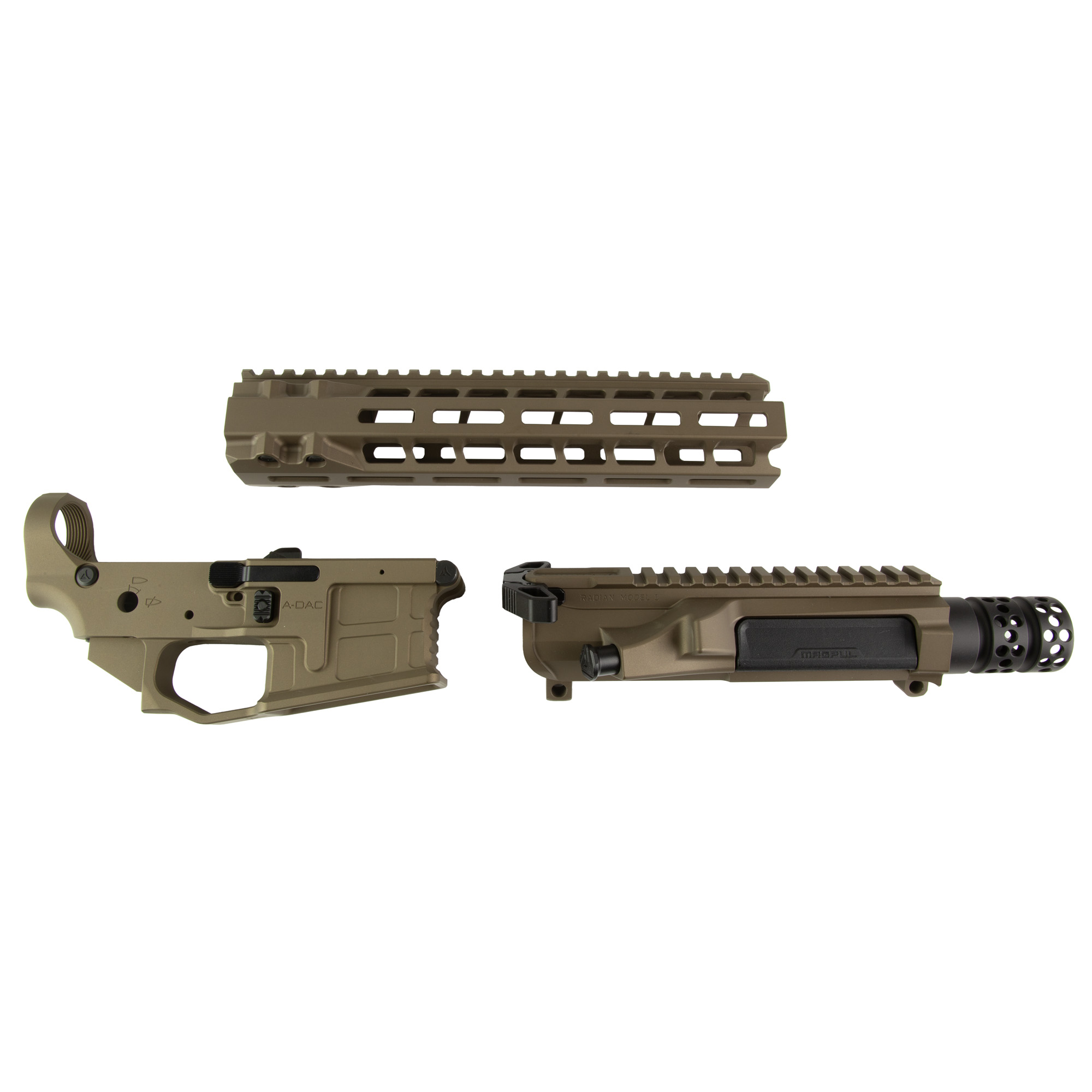 RADIAN BUILDER KIT 10" BROWN - Rifle Lowers at GunBroker.com : 1100516116