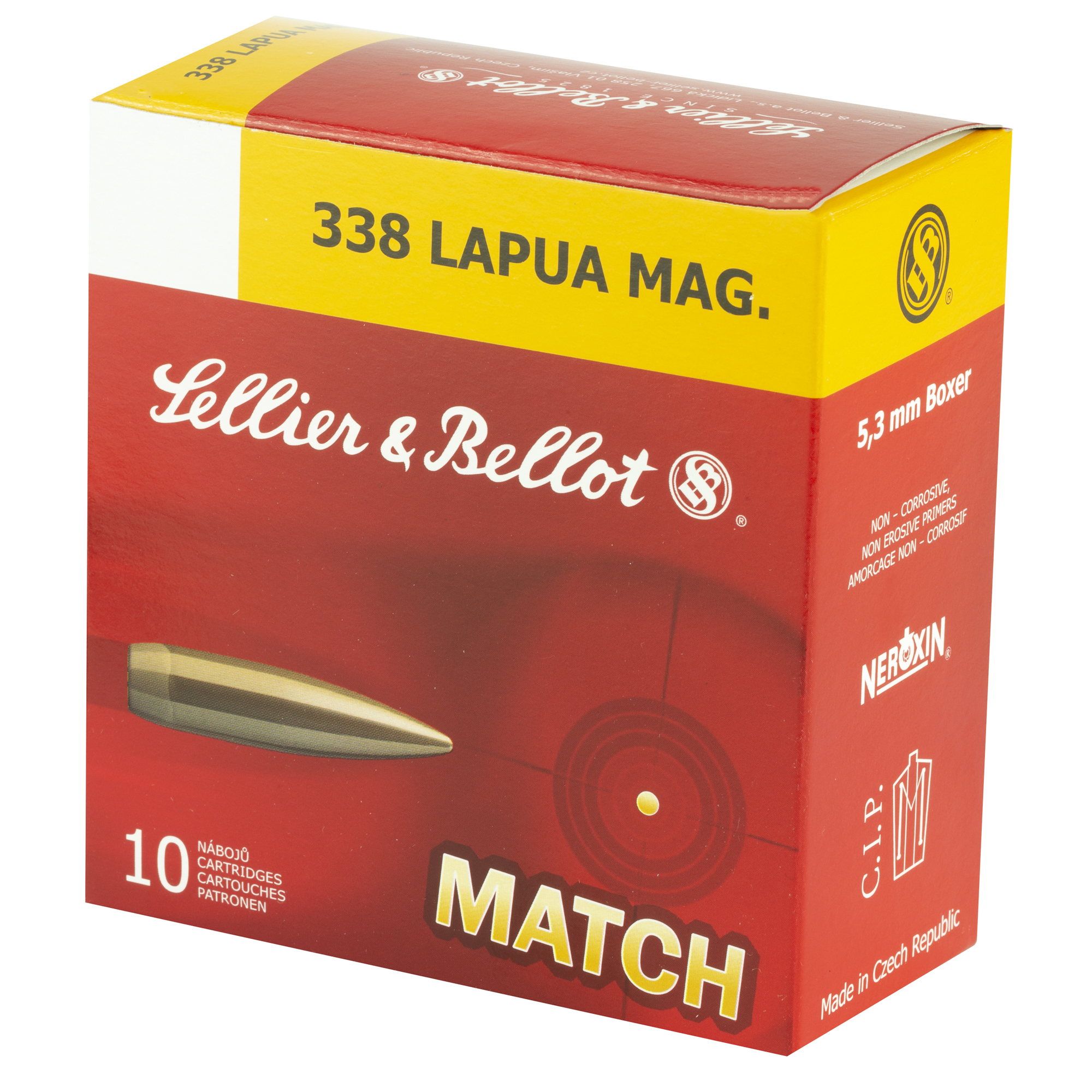 S&b 338lapua 300gr sierra 10-100 - Rifle Ammo at GunBroker.com : 1138314915