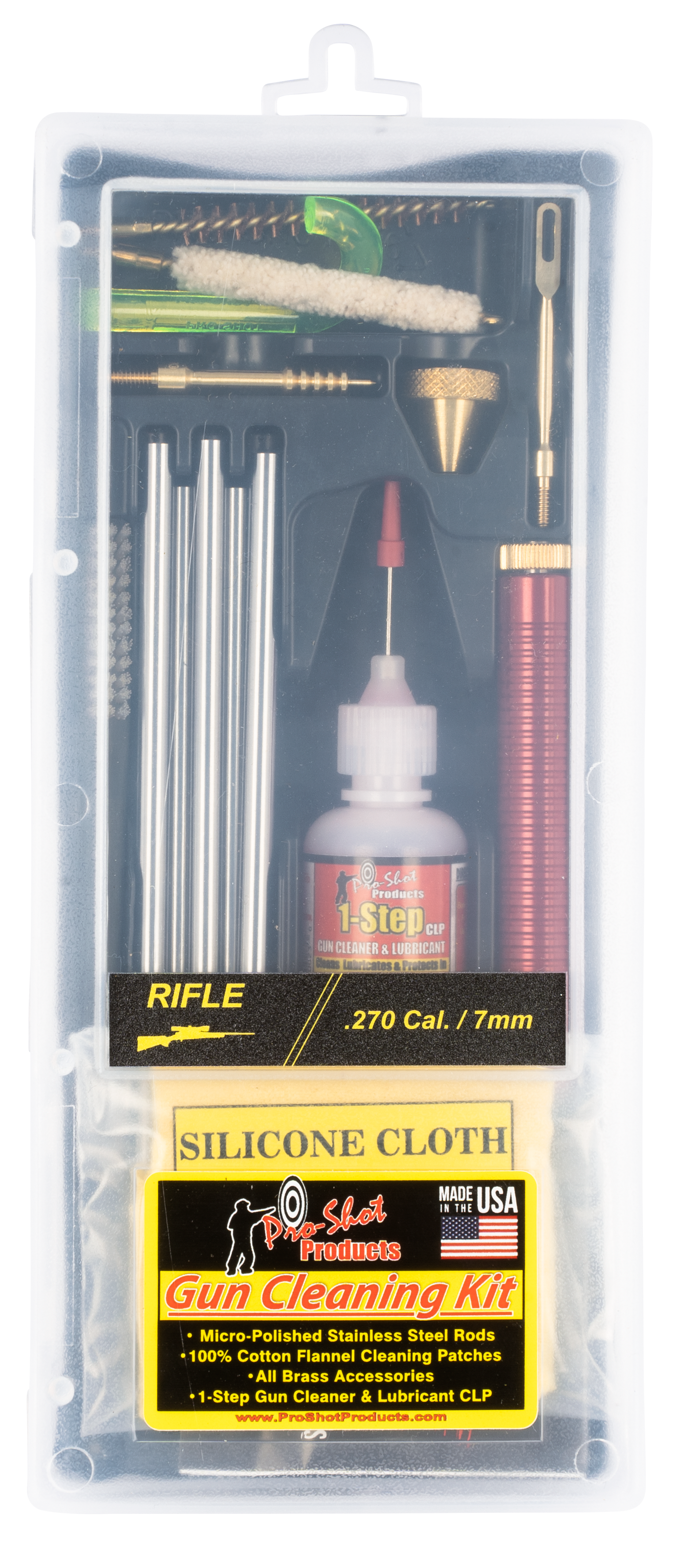 Pro-shot r2707kit classic box kit multi-caliber rifle-black plastic ...