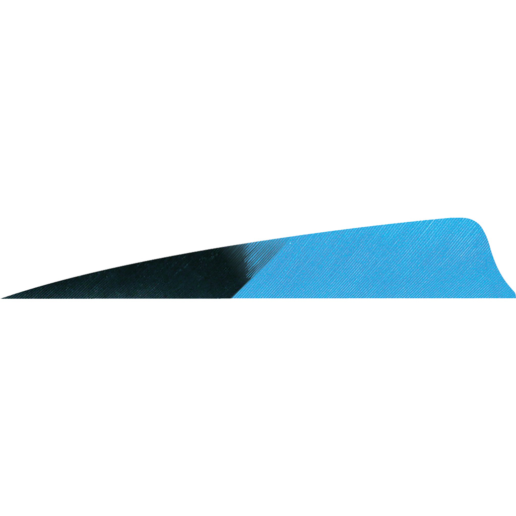 Gateway shield cut feathers kuru blue 4 in. Rw 50 pk. - Archery ...
