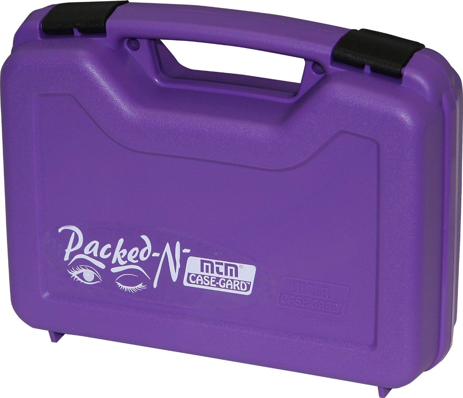 Mtm case-gard single 4" handgun case - purple - Gun Cases & Gun Storage ...