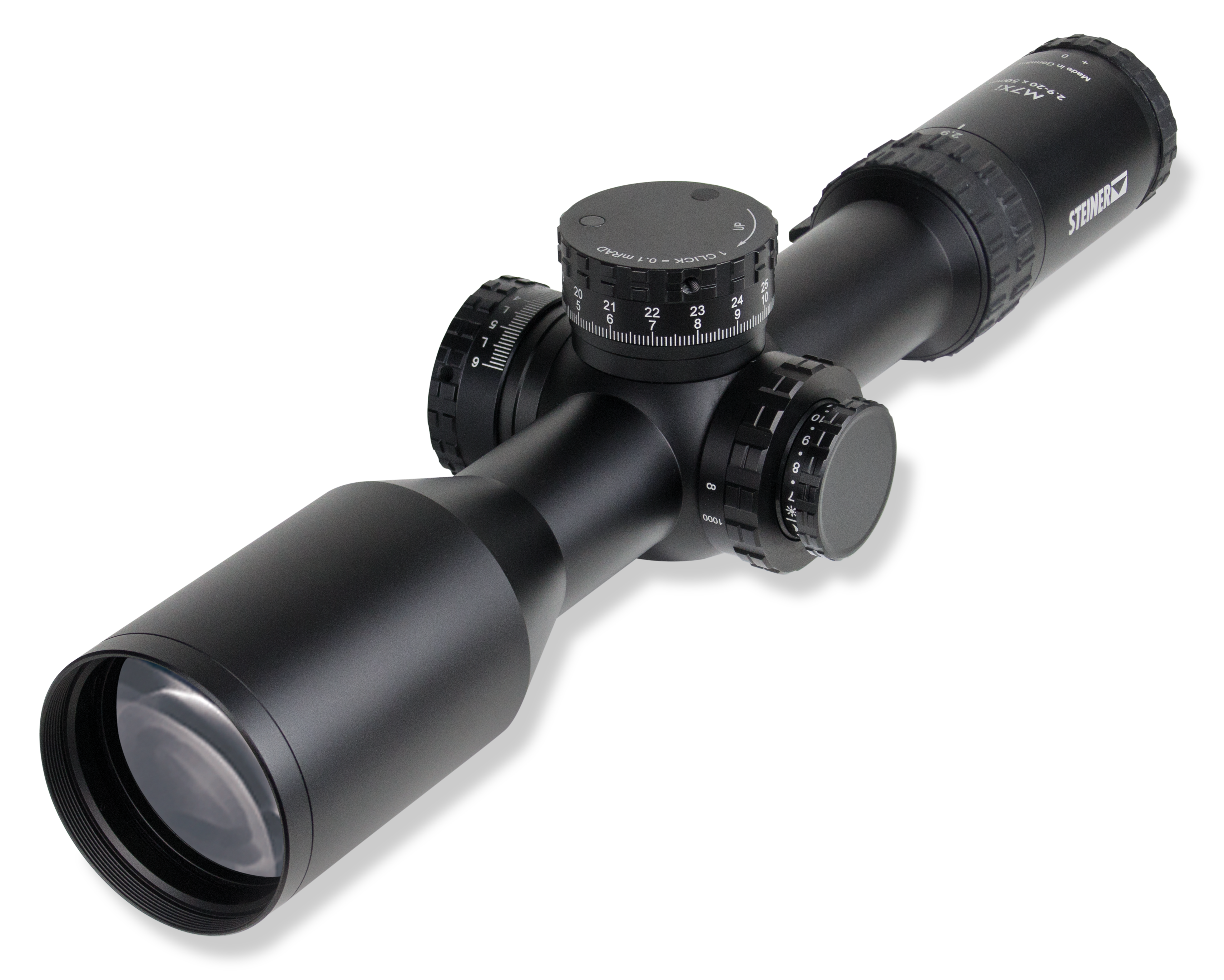Steiner 8717-t3 m7xi m-series black 2.9x2050mm 34mm tube tremor 3 ...
