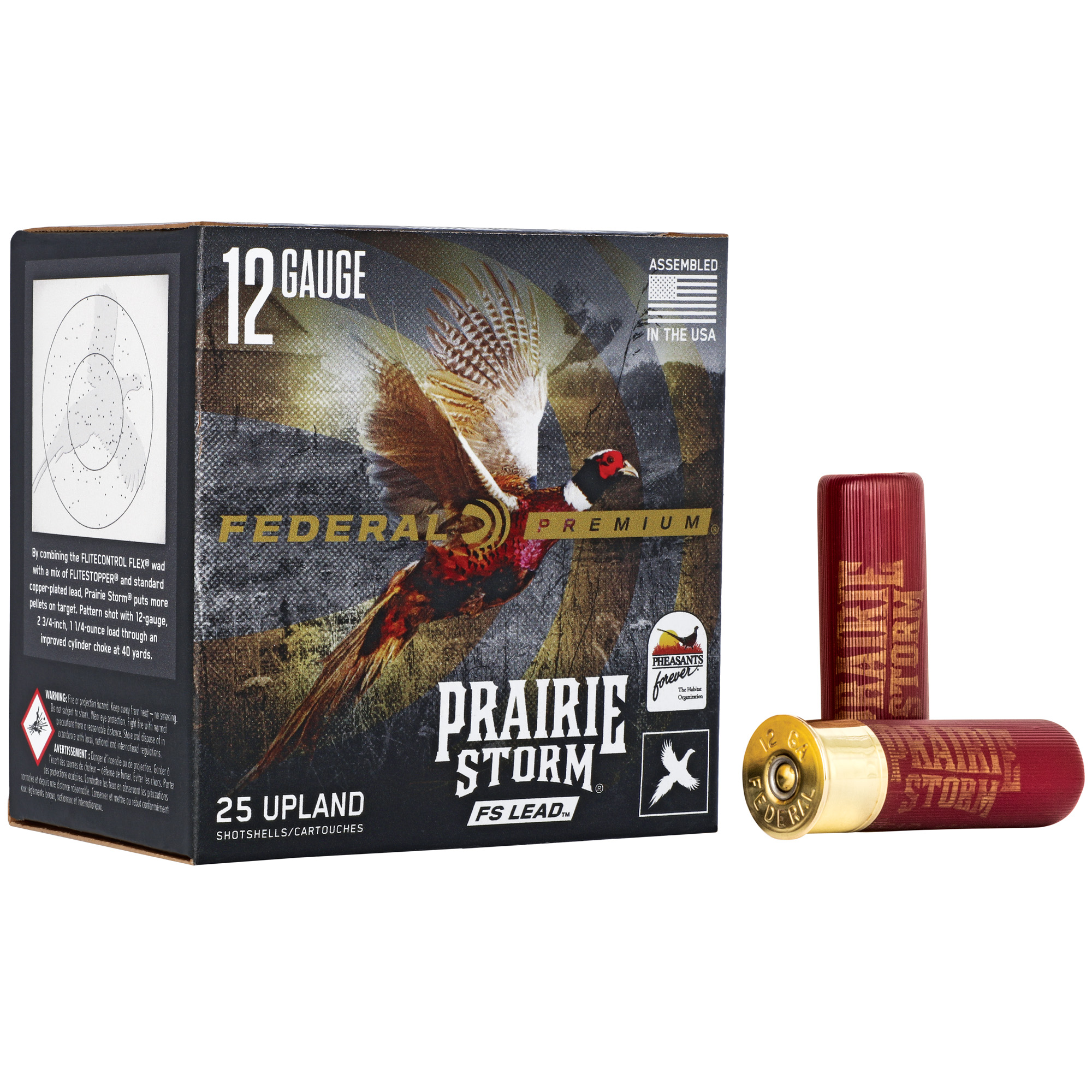 Fed pr storm 12ga 3" 5 lead 25-250 - Shotgun Shells at GunBroker.com ...