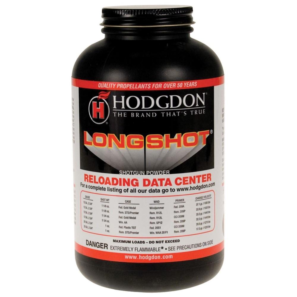 Hodgdon longshot spherical shotshell & handgun powder 1 lb - Rifle Ammo ...