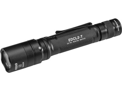 Surefire everyday carry light 2, sf edcl2-t ed tact 6v dual 5-1200 wh ...