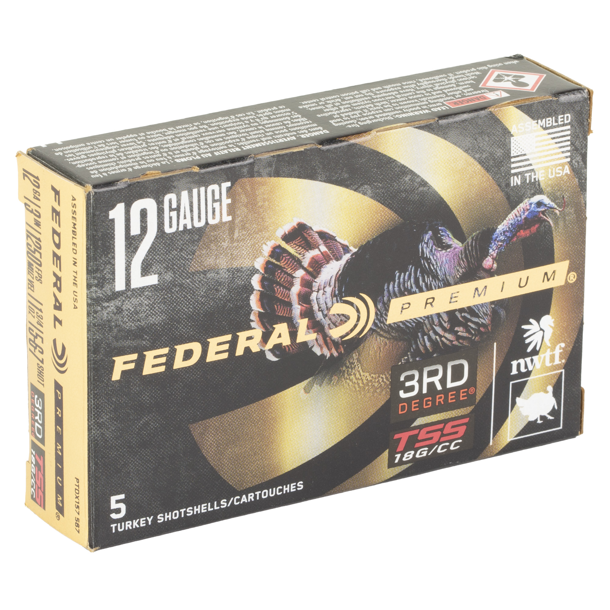 Fed 3rd degree 12ga 3" 5-6-7 5-50 - Shotgun Shells at GunBroker.com ...