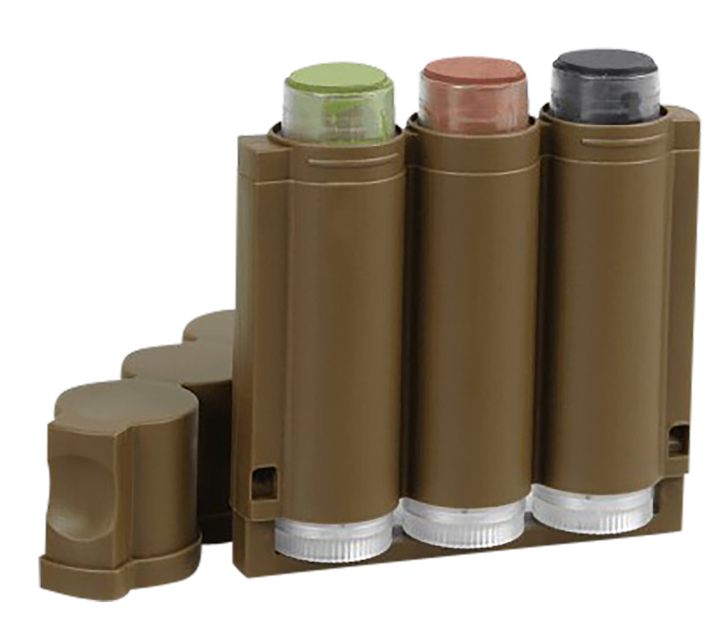 Hunters specialties 00261 speed camo tri-color makeup black-brown-green ...