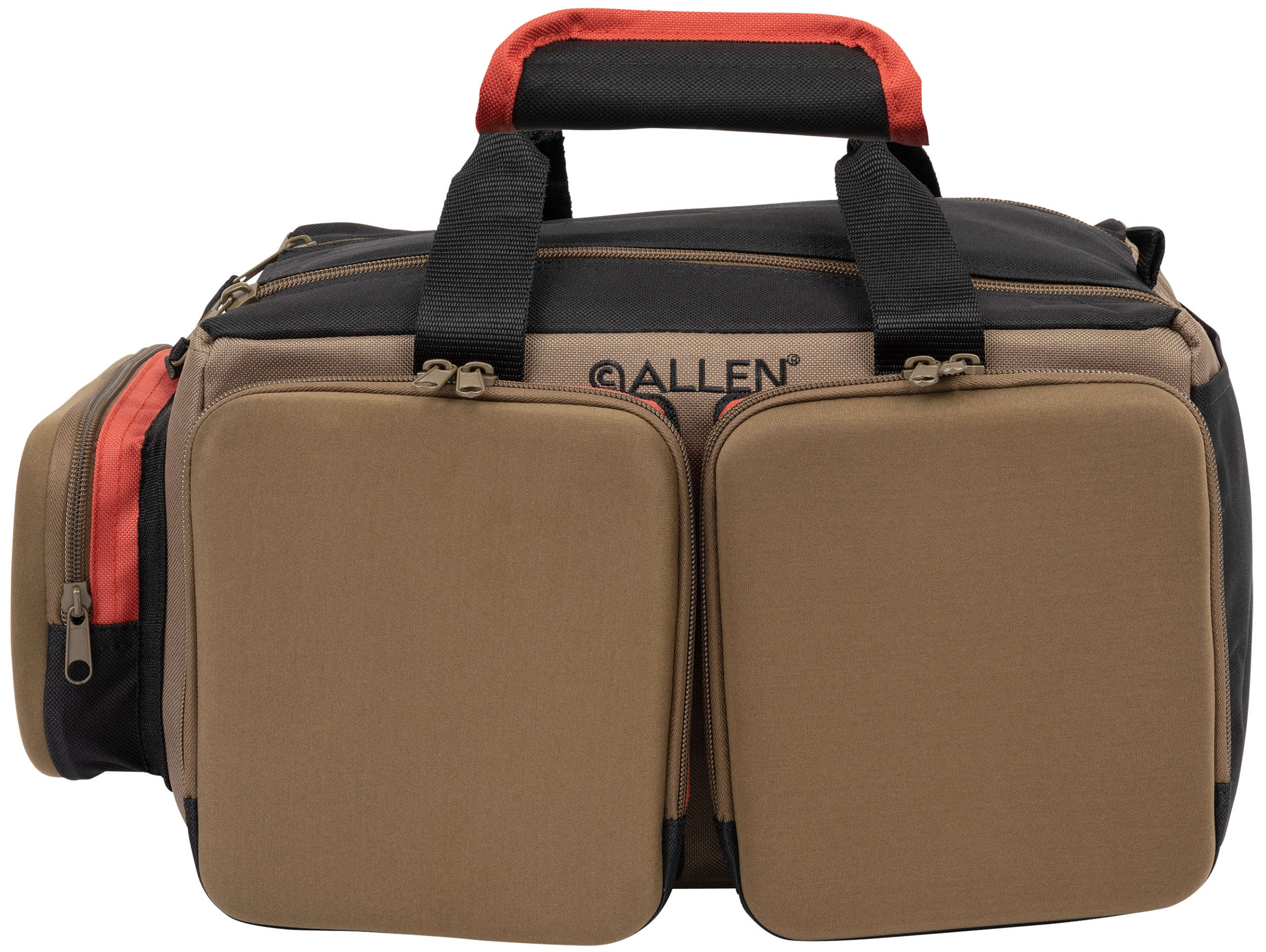 Allen 8305 eliminator rangemaster tan range bag w-pistol rug, multiple ...