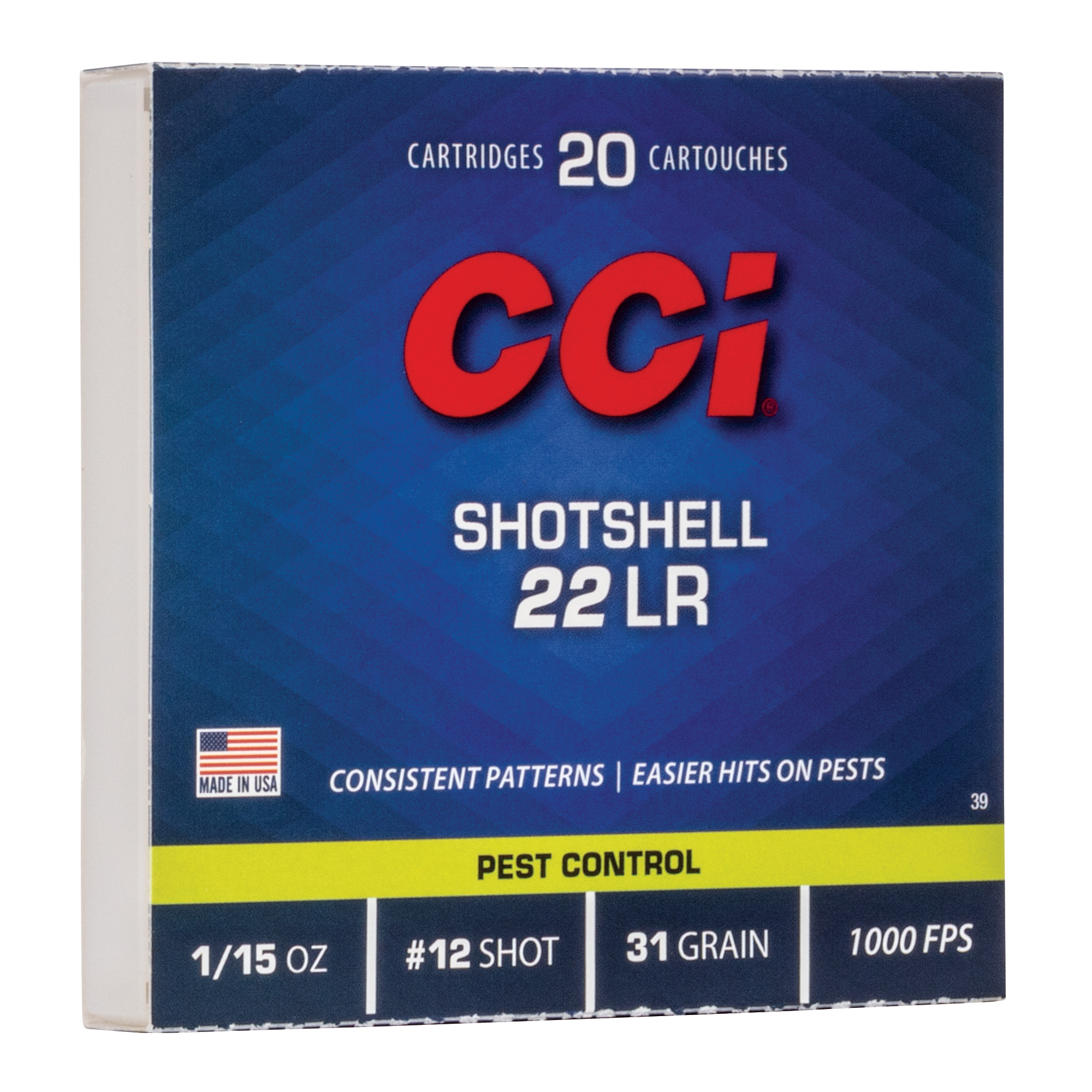 Cci p22ss 22lr shotshell 20-2000 - Other Reloading Supplies at ...