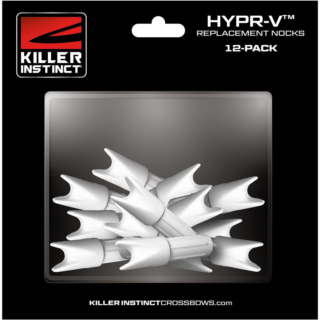 Killer instinct hypr-v nocks white 12 pk. - Hunting Accessories at ...