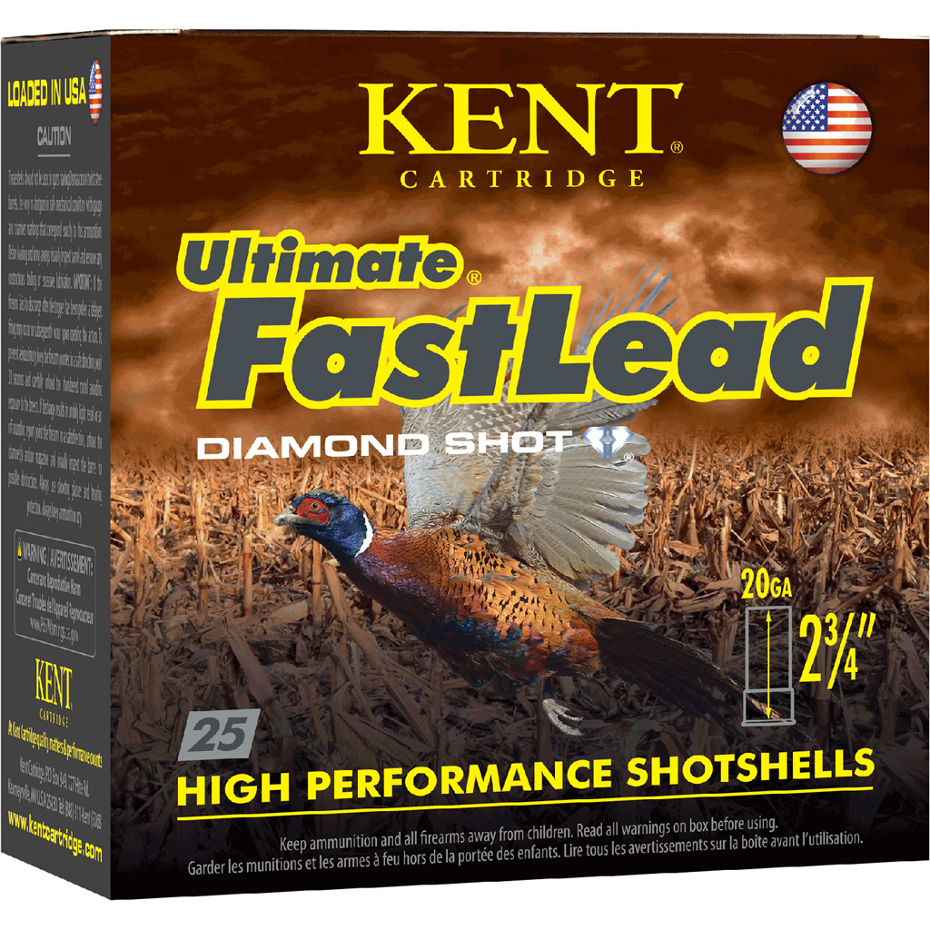 Kent ultimate fast lead upland load 20 ga. 2.75 in. 1 oz. 7.5 shot 25 ...