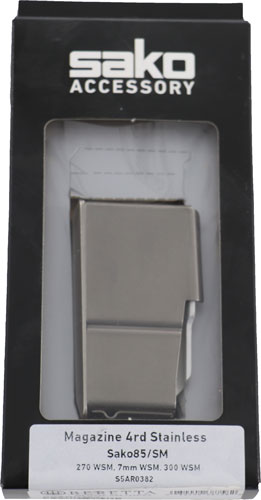 Sako magazine 85 small action 4rd .270wsm-.300wsm s-s - Rifle Magazines ...