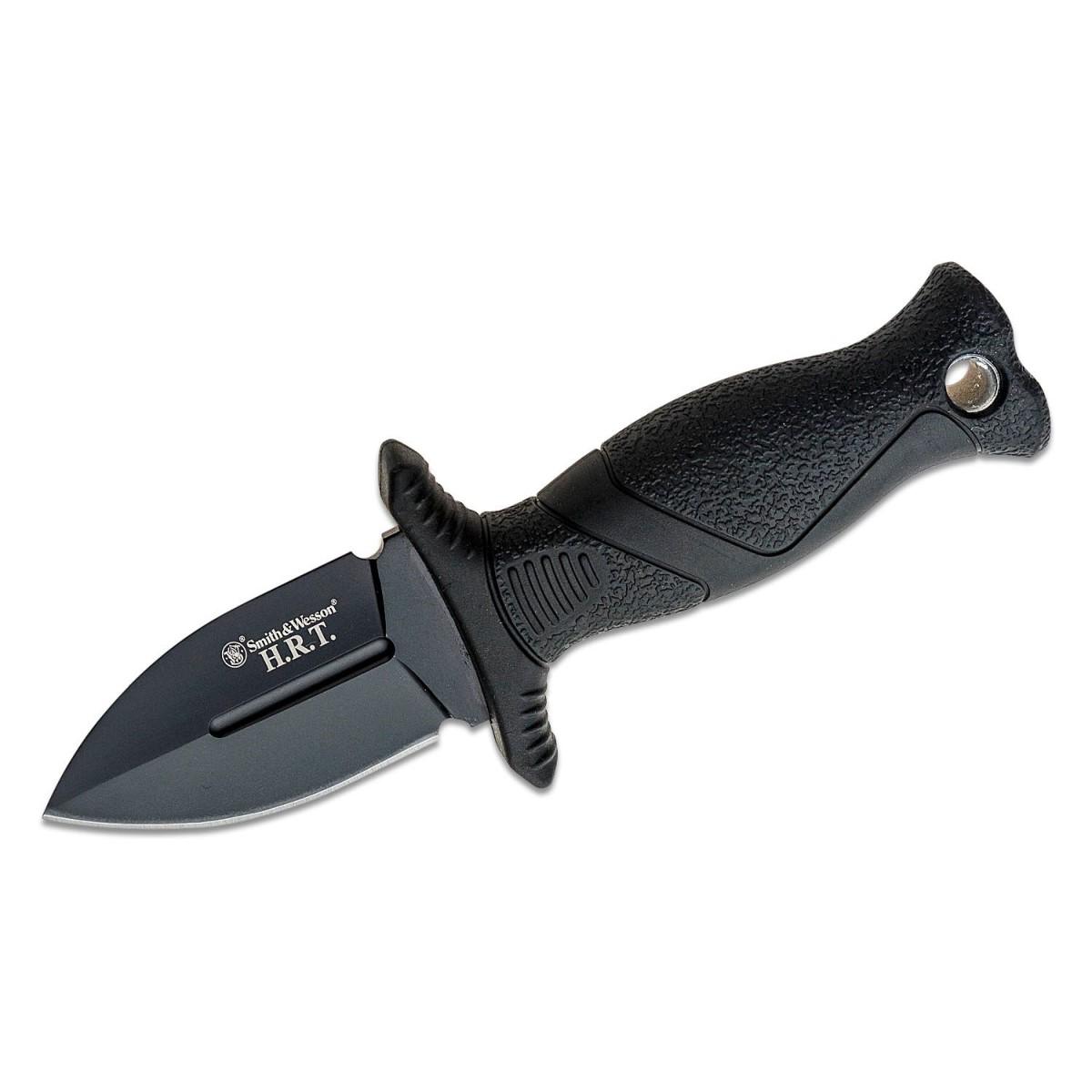 Smith & wesson hrt fixed blade boot knife 2" blade black - Knife ...