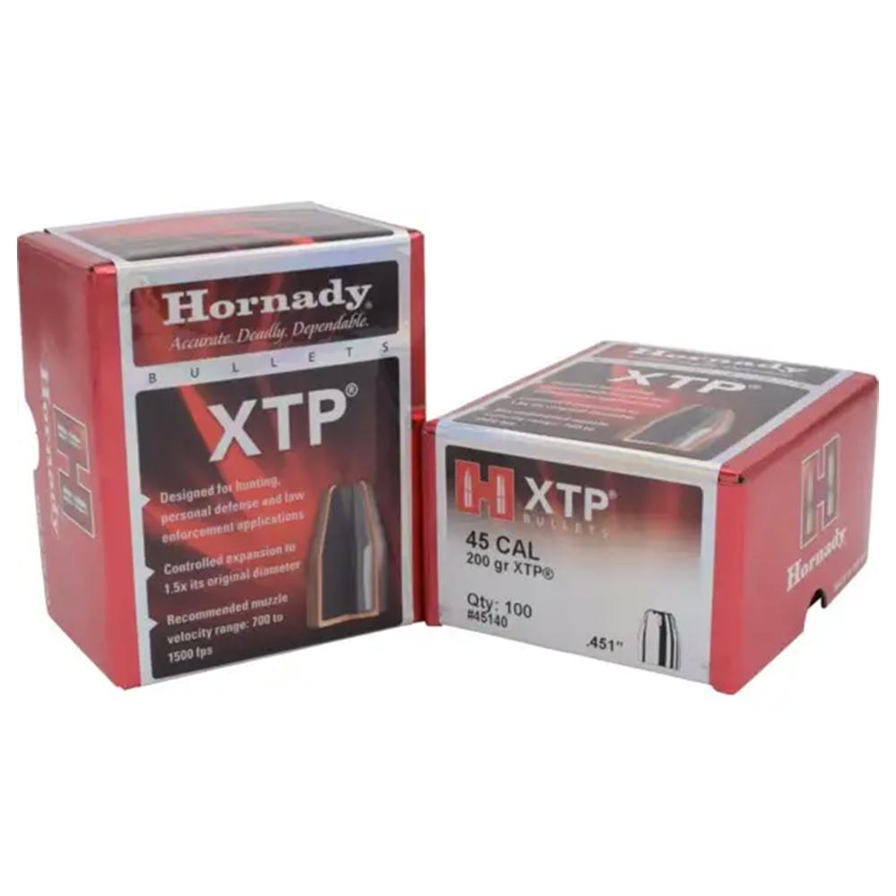 Hornady handgun bullets .45 cal .451" 200 gr xtphp w-out cannelure 100 ...