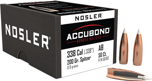 200gr accubond 50ctnosler bullets 338 cal .338 - Reloading Bullets at ...